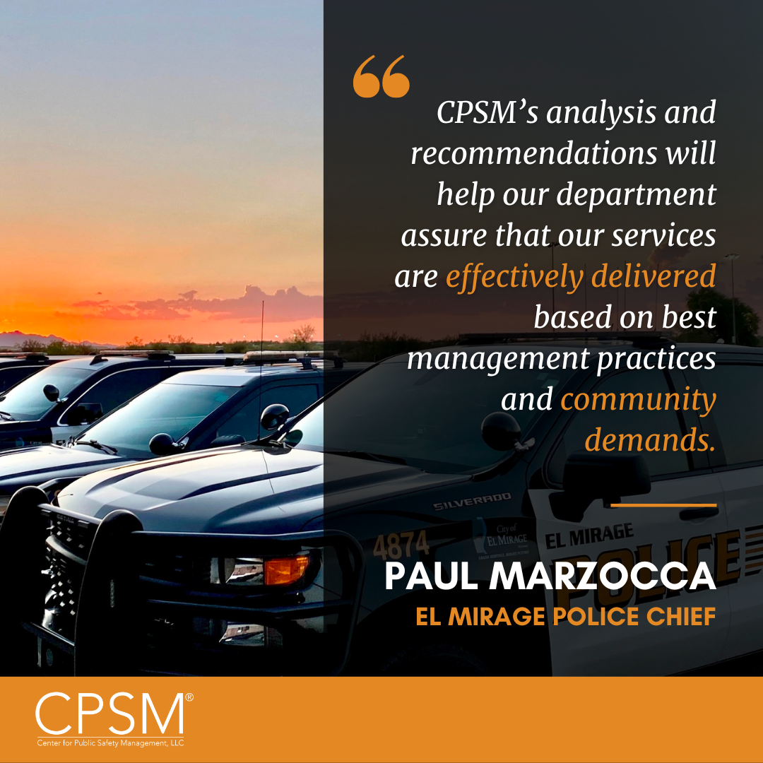 The Best Departments Continue to Seek Improvements: El Mirage PD ...